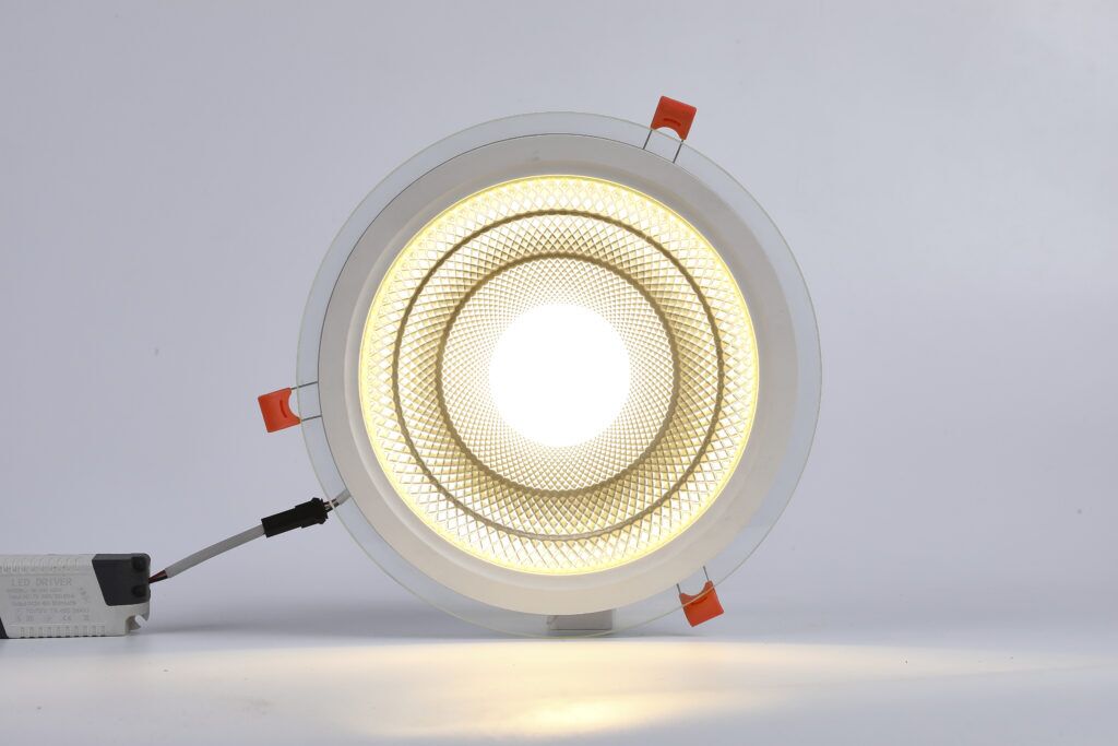 Double colors Round Surface-mounted Double colors LED panel lights